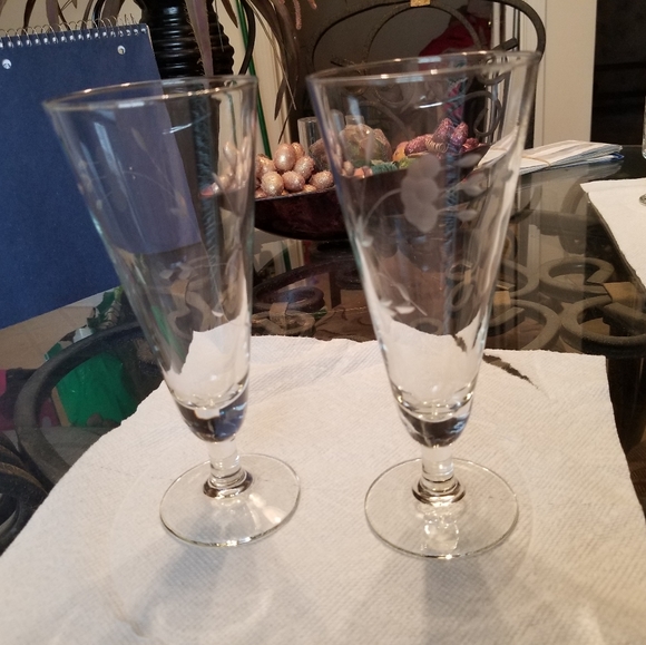 Princess House | Dining | Princess House Heritage Pilsner Glasses ...